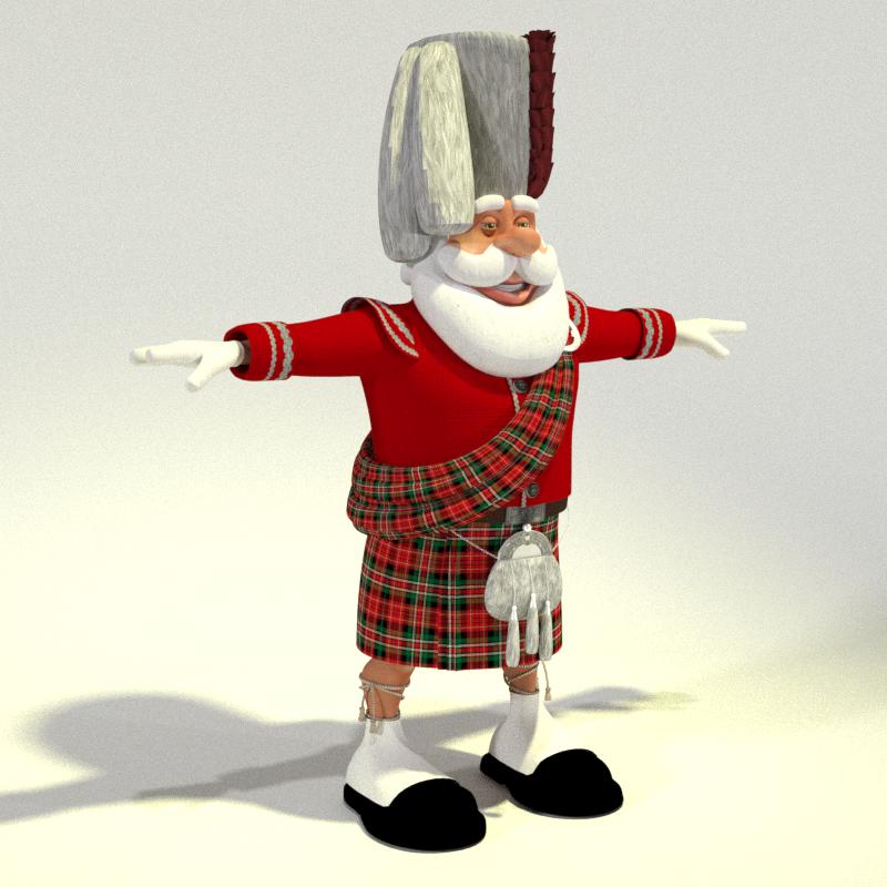 Scottish Santa