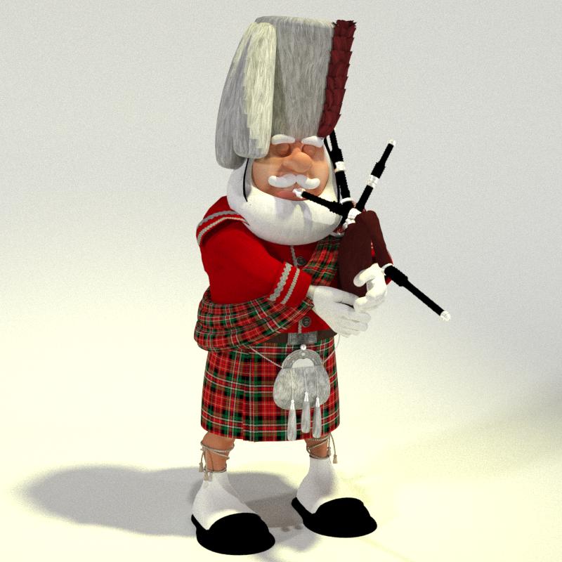 Scottish Santa