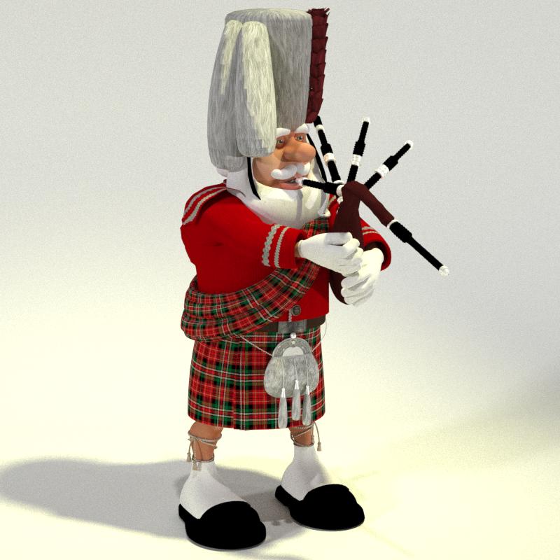 Scottish Santa